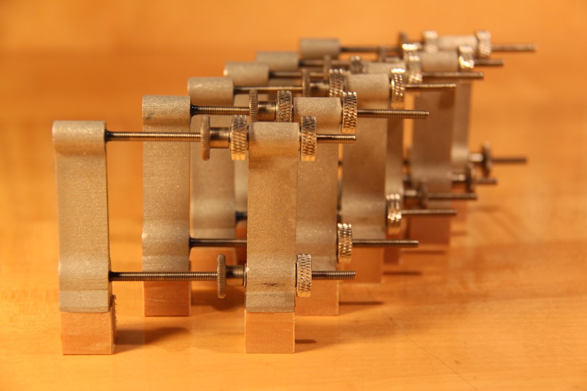 Aluminum tower block clamps | Christian Schabbon
